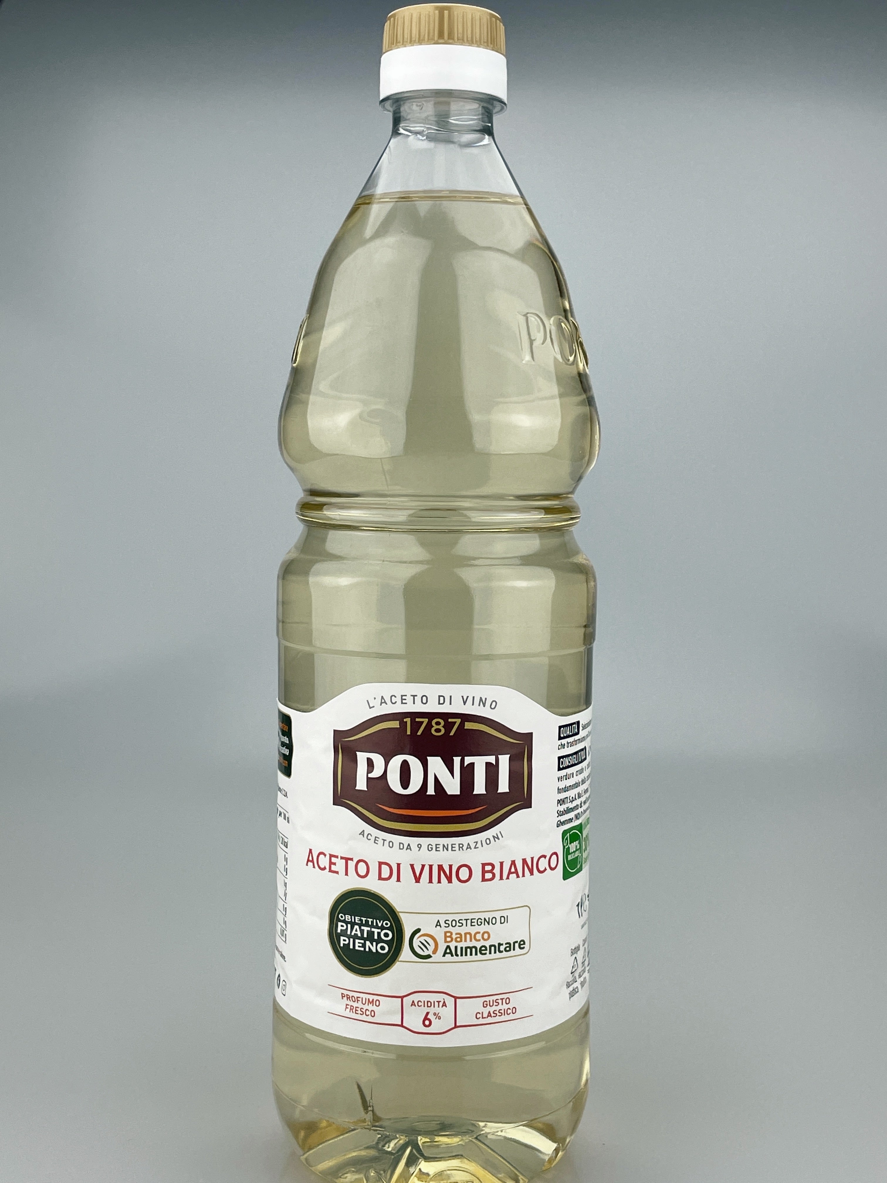 Aceto di Vino Bianco – Ponti - Essig aus Weißwein – Ital. Feinkost Dragone